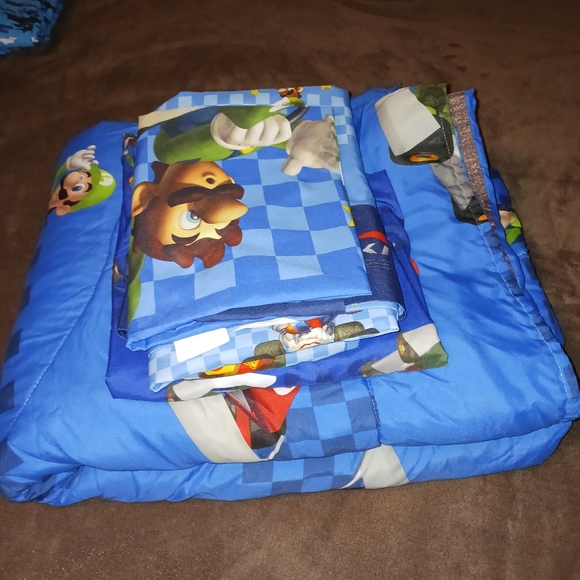 Nintendo | Bedding | Nintendo Mariokart Ds 4 Piece Twin Sheet Set ...